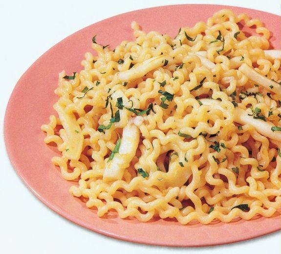 Kalamarlı Makarna Tarifi / ne pişirsem?